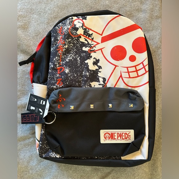 Bioworld | Bags | One Piece Straw Hats Hiking Backpack By Bioworld ...